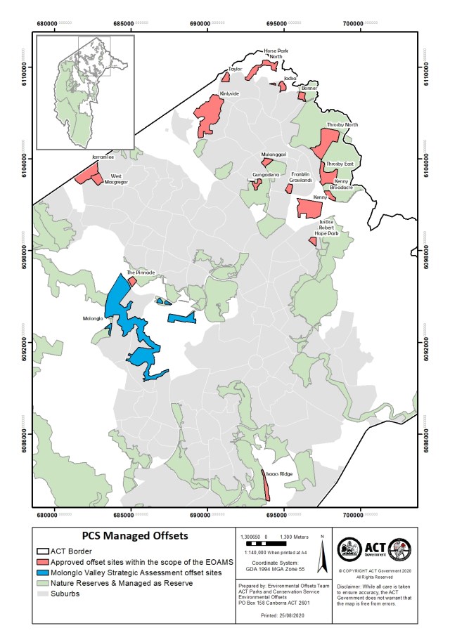 Biodiversity Offsets with ACT Parks and Conservation Services (PCS ...